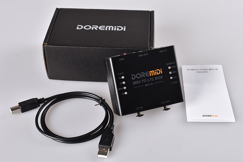 MIDI TO LTC Box - DOREMiDi