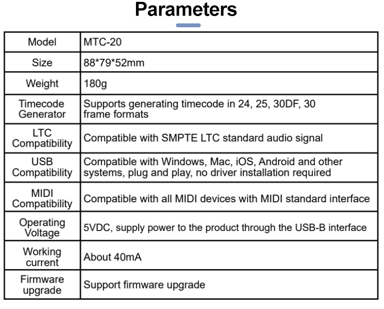 LTC-MIDI Timecode Sync - DOREMiDi