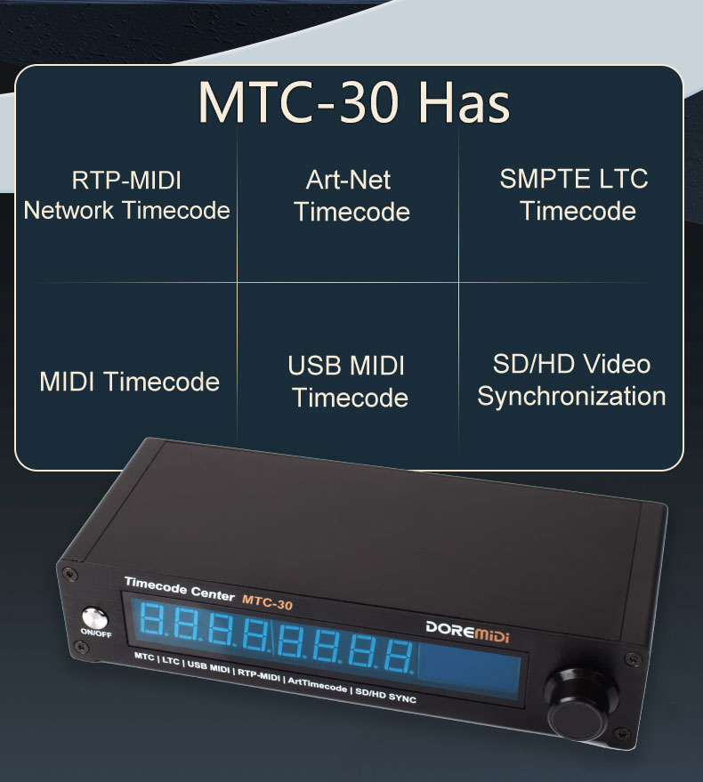 Timecode Center - DOREMiDi